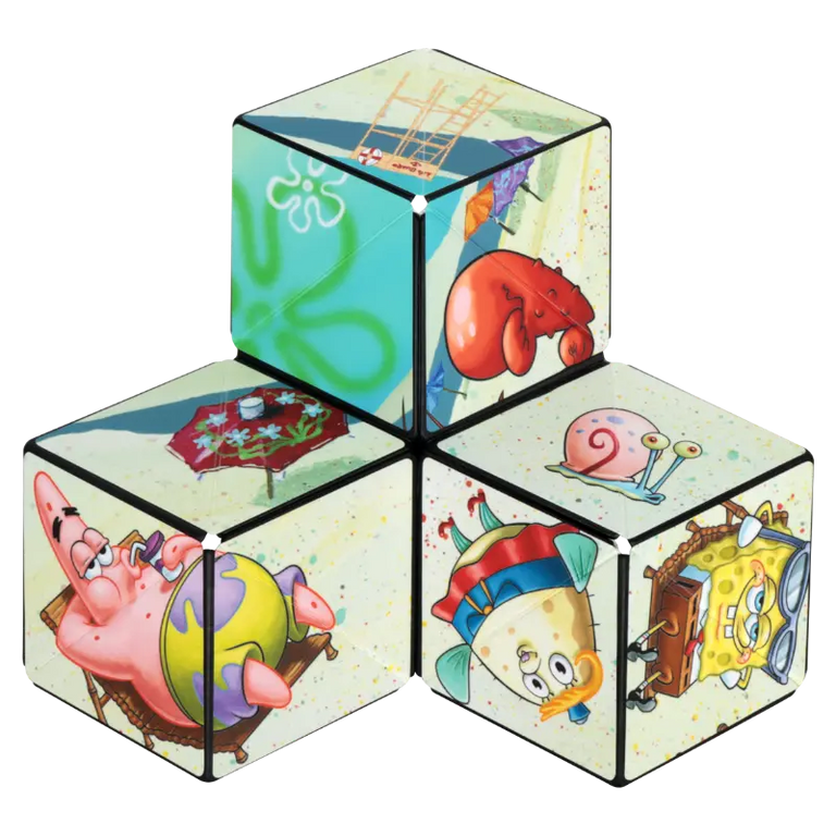 SpongeBob Series Shashibo Magnetic Puzzle Cubes for Your Fidget Needs ...
