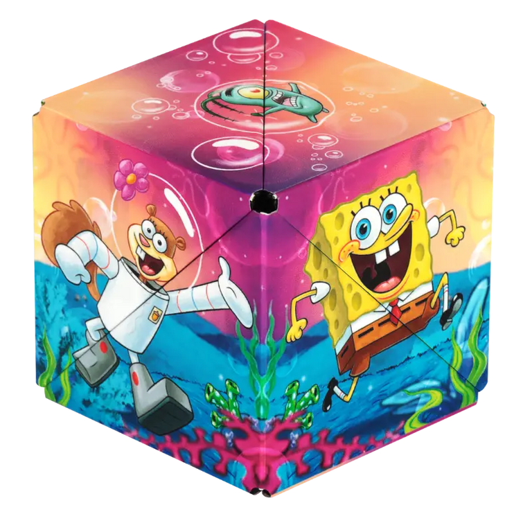 SpongeBob Series Shashibo Magnetic Puzzle Cubes for Your Fidget Needs ...