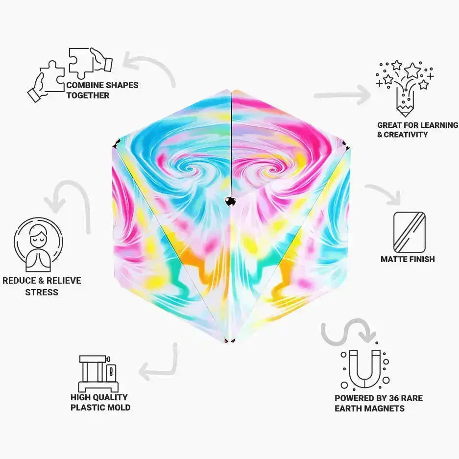 Shashibo Magnetic Puzzle Cubes for Your Fidget Toy Needs – Fun In ...