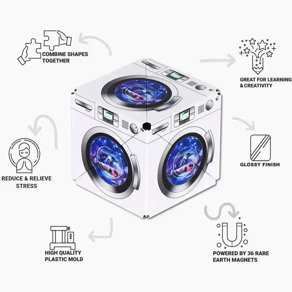 Shashibo Magnetic Puzzle Cubes for Your Fidget Toy Needs – Fun In ...