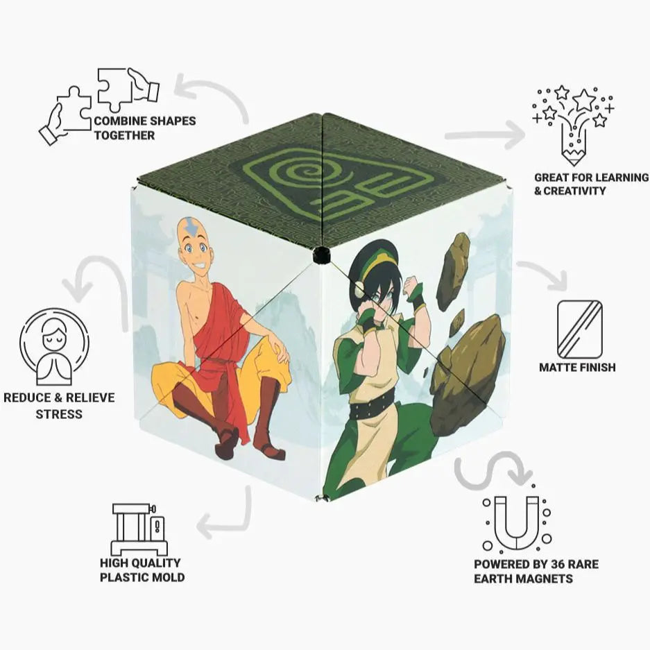 Dice Series - Shashibo Magnetic Puzzle Cubes - 2 Unique Designs – Fun ...