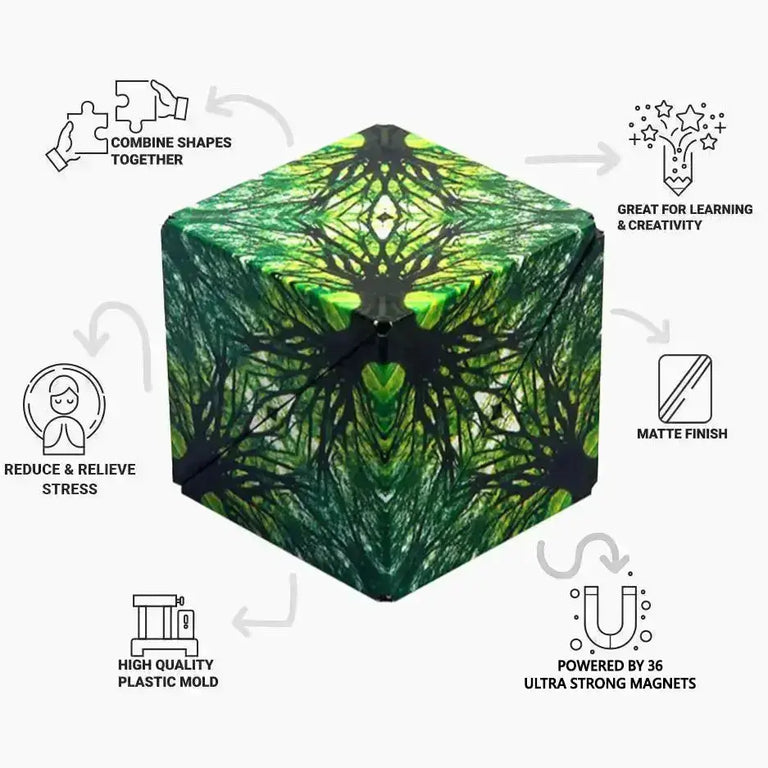 Original Series - Shashibo Magnetic Puzzle Cubes - 6 Unique Designs ...