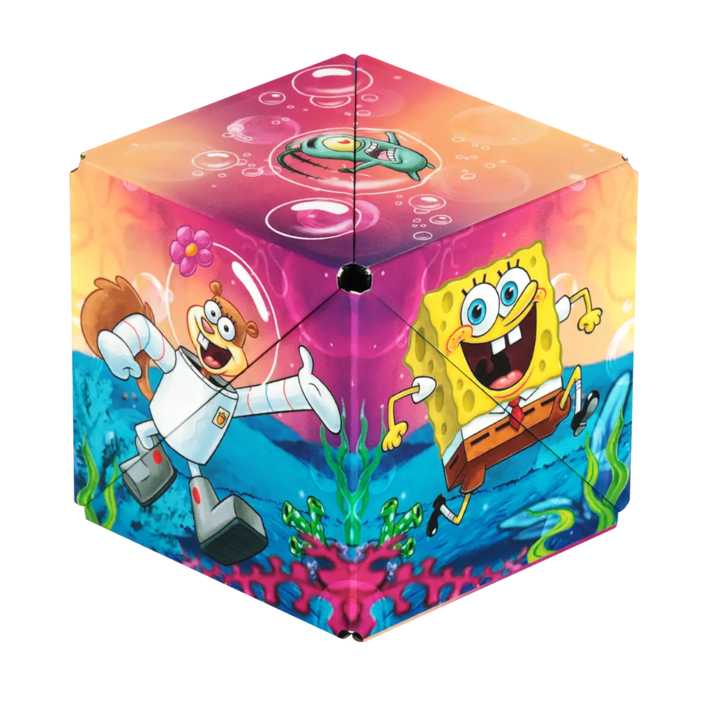 SpongeBob Series Shashibo Magnetic Puzzle Cubes for Your Fidget Needs ...