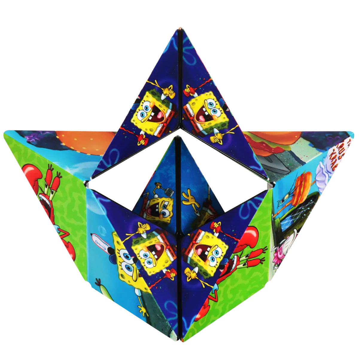 SpongeBob Series Shashibo Magnetic Puzzle Cubes for Your Fidget Needs ...