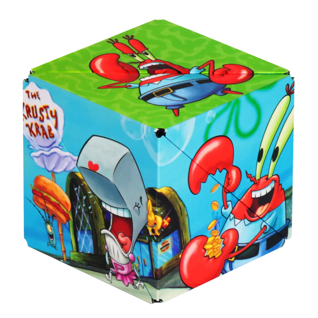 SpongeBob Series Shashibo Magnetic Puzzle Cubes for Your Fidget Needs ...