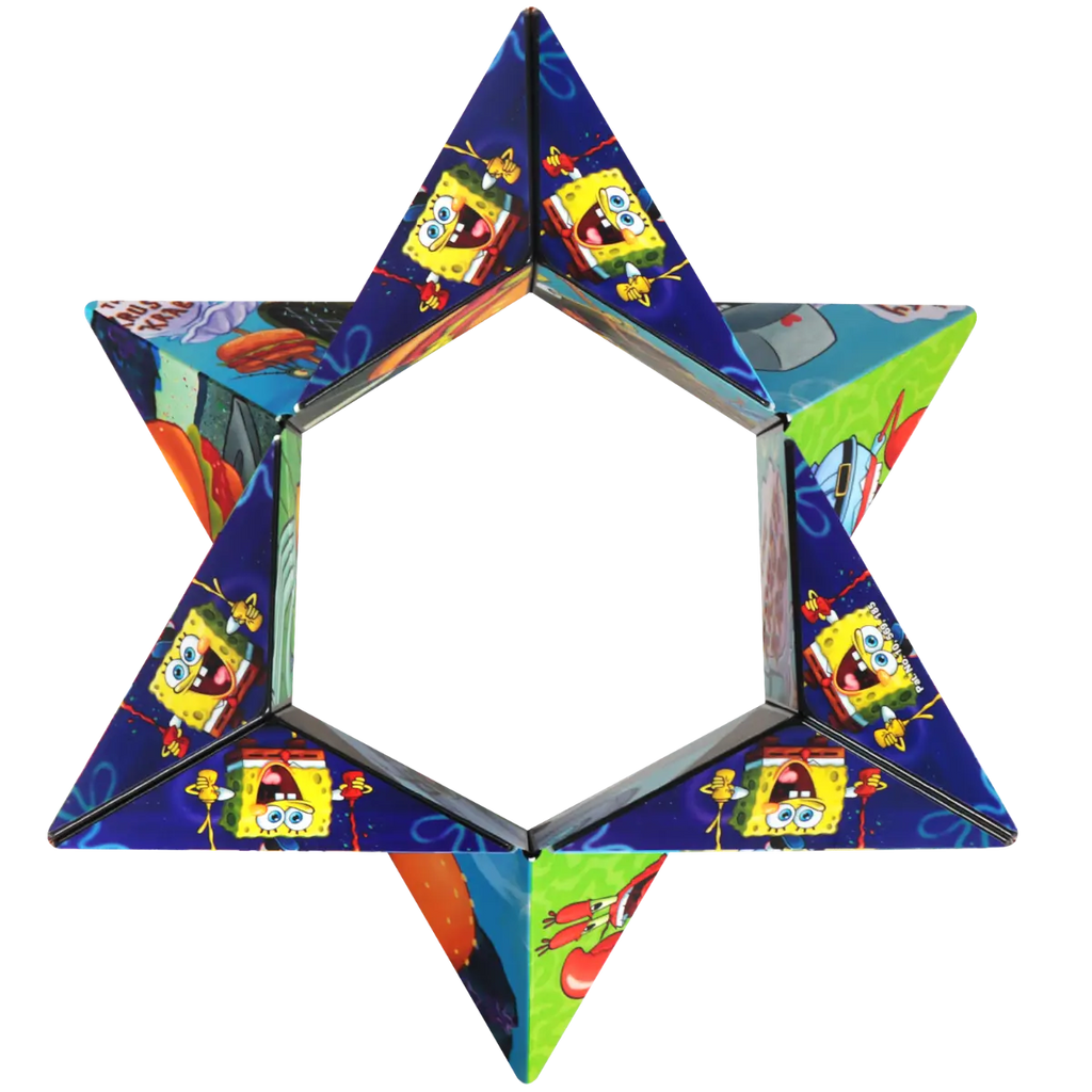 SpongeBob Series Shashibo Magnetic Puzzle Cubes for Your Fidget Needs ...