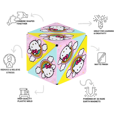 Hello Kitty & Friends Series - Shashibo Magnetic Puzzle Cubes – Fun In ...