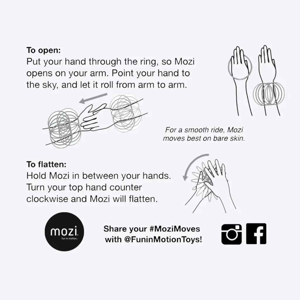 Mozi Flow Ring — Sensory Fidget Toy | Fun In Motion – Fun In Motion Toys