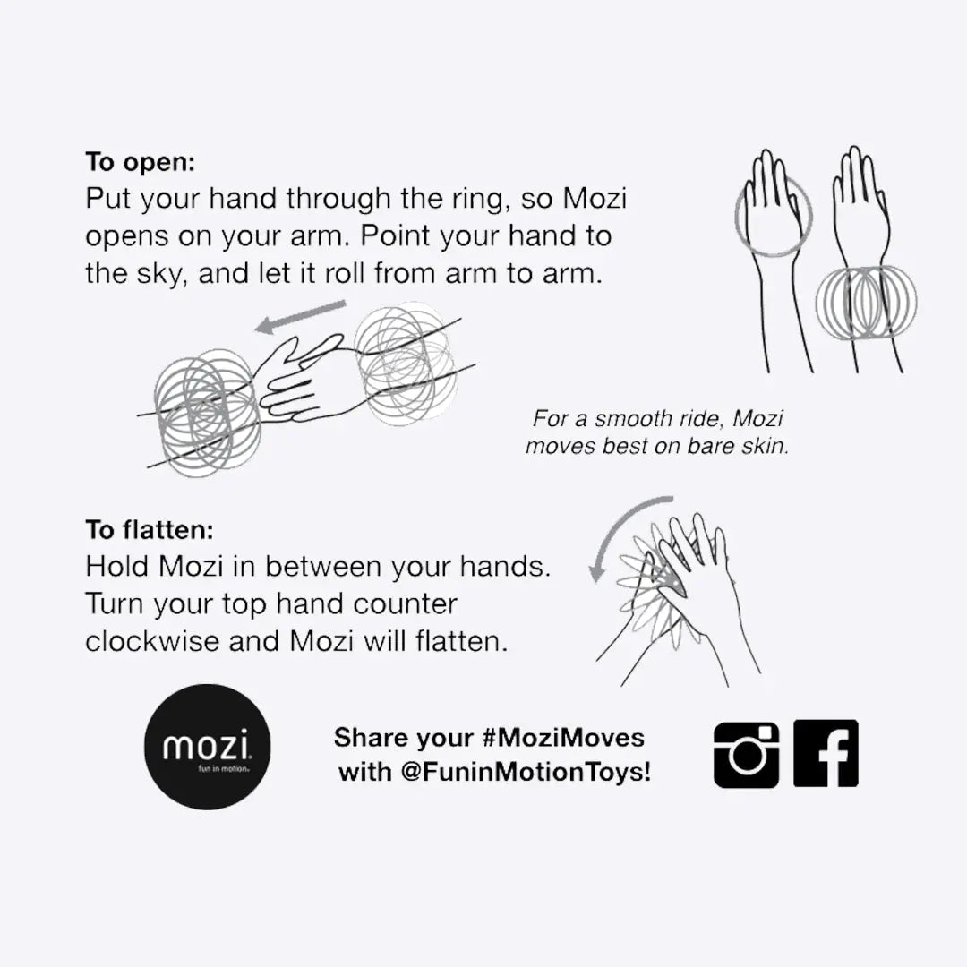 Mozi Flow Ring — Sensory Fidget Toy | Fun In Motion – Fun In Motion Toys